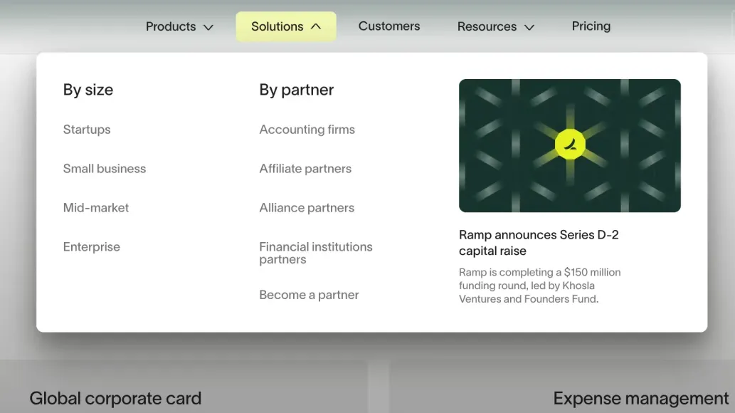 100+ Best Examples of Dropdown Menu Designs | Navbar Gallery